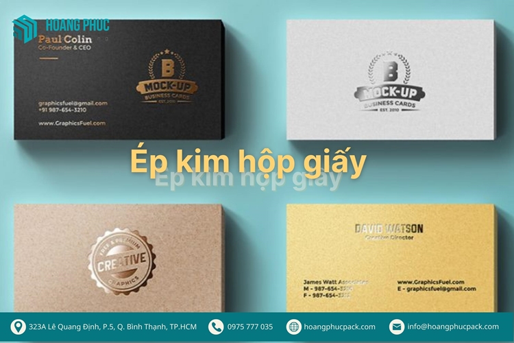Có nên gia công ép kim hộp giấy